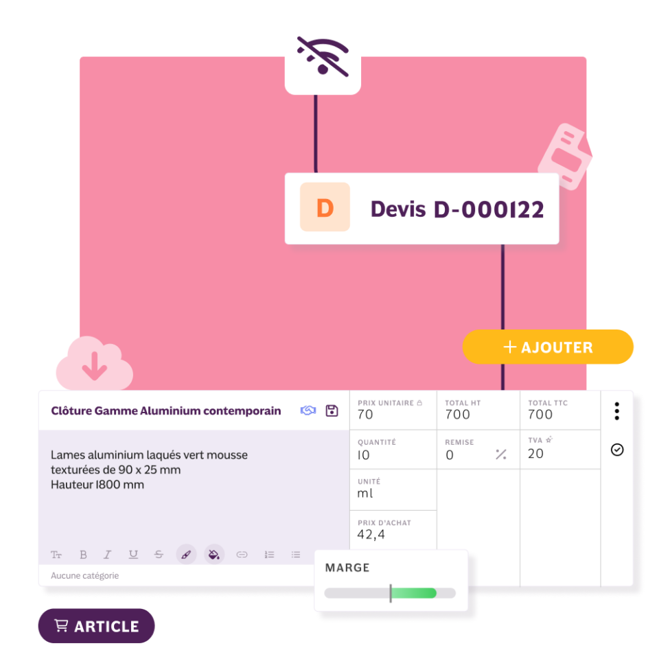 Créez vos devis en ligne - Simplement en 1 clic ! – INTIA